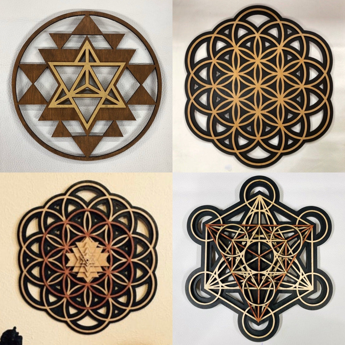Sacred Geometry Wall Art by Radiant Hearts